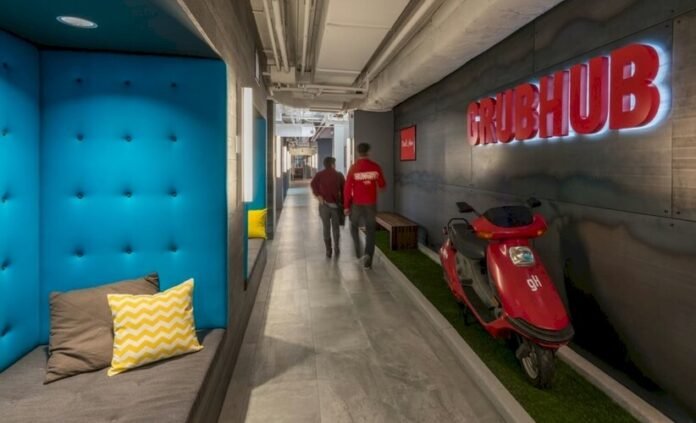 GrubHub logo and the history of the company | LogoMyWay